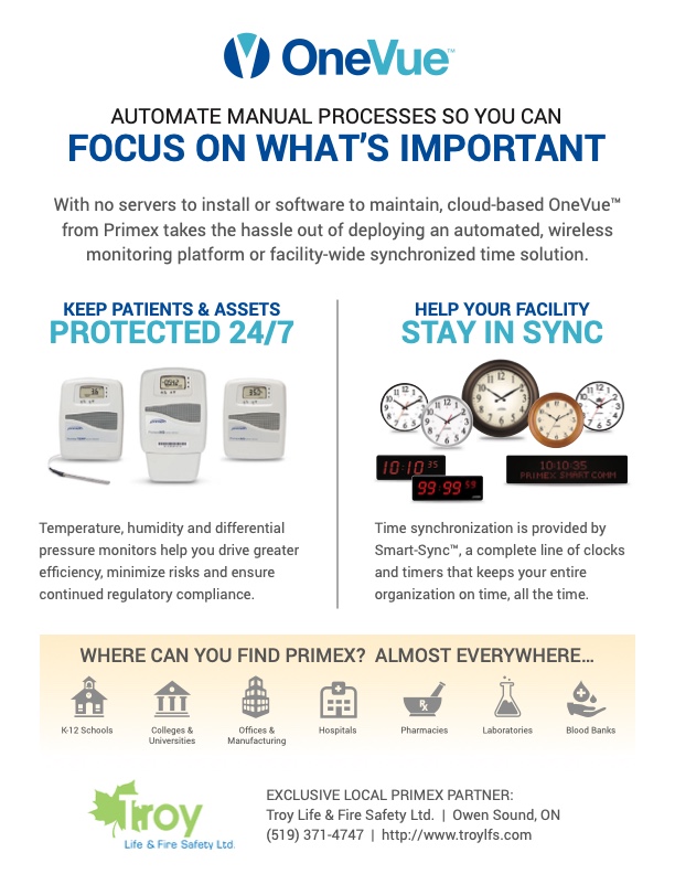 Primex: The Right Time - All The Time | Troy Life & Fire Safety Ltd.