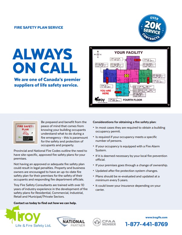 Fire Safety Plans | Troy Life & Fire Safety Ltd.